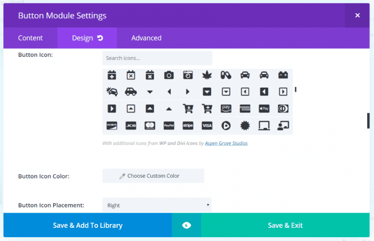 Divi Plugin Highlight: WP and Divi Icons