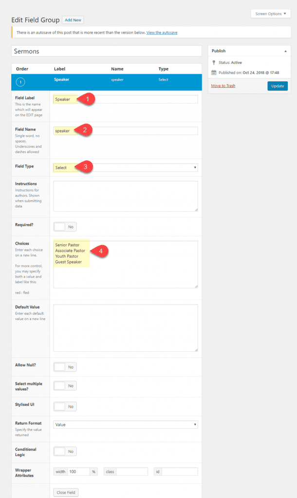 How to Build a Sermon Layout using Custom Fields and Dynamic Content in Divi