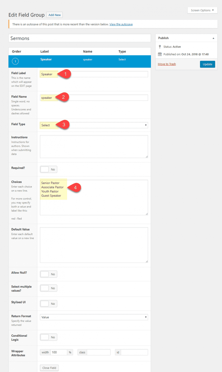 How to Build a Sermon Layout using Custom Fields and Dynamic Content in Divi