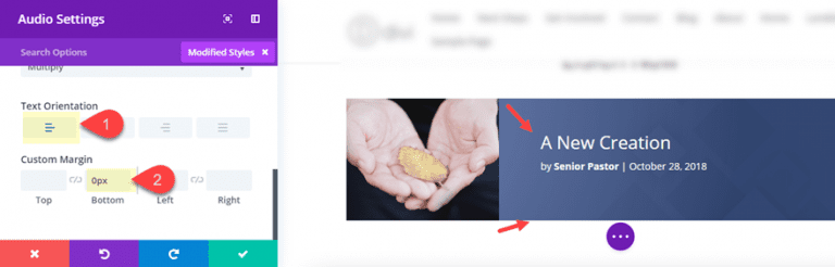 How to Build a Sermon Layout using Custom Fields and Dynamic Content in Divi