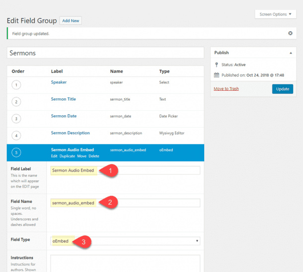 How to Build a Sermon Layout using Custom Fields and Dynamic Content in Divi