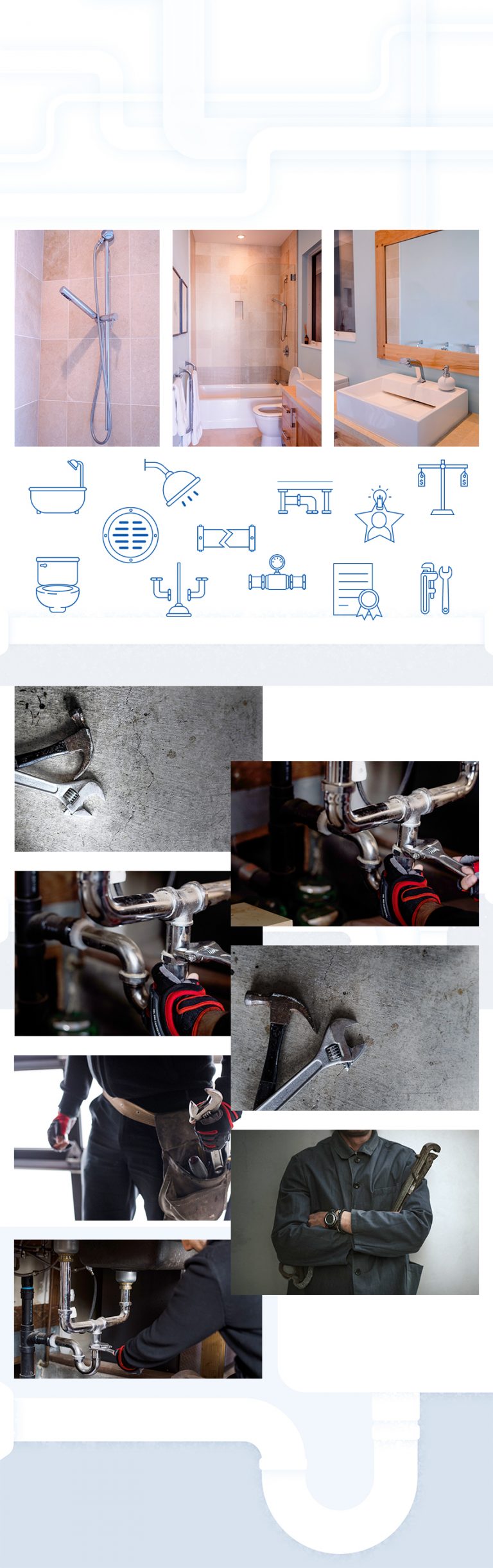 Get a FREE Plumber Layout Pack for Divi