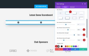 How to Create a Game Scoreboard with Divi's Soccer Club Layout Pack