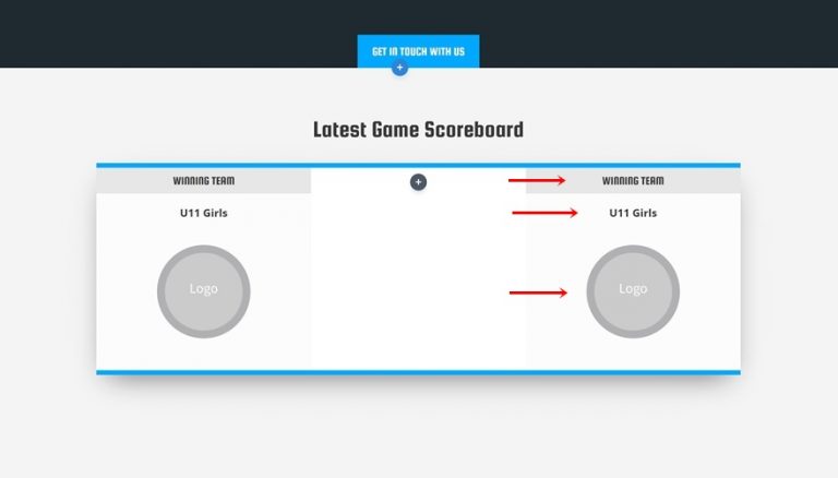 How to Create a Game Scoreboard with Divi's Soccer Club Layout Pack