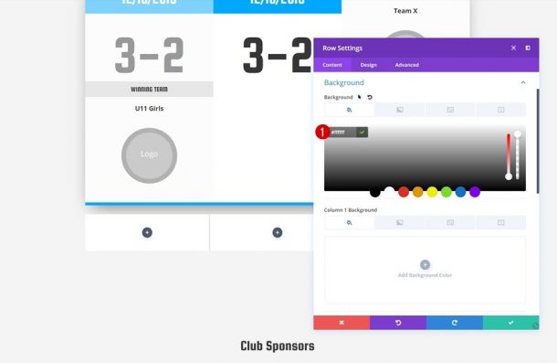 How to Create a Game Scoreboard with Divi’s Soccer Club Layout Pack ...