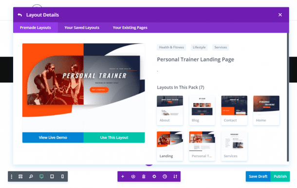 Get a FREE Personal Trainer Layout Pack for Divi - Ask the Egghead, Inc.