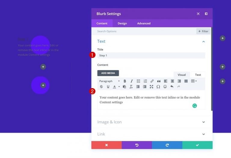 Creating an "Our Process" Section with Divi's New Column Structures