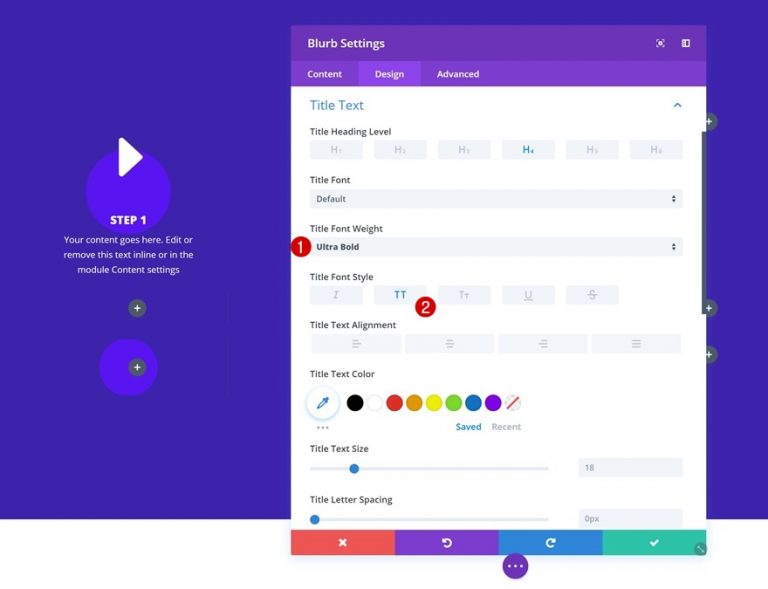 Creating an "Our Process" Section with Divi's New Column Structures