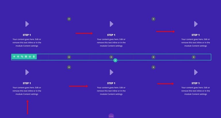 Creating an "Our Process" Section with Divi's New Column Structures