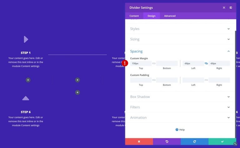 Creating an "Our Process" Section with Divi's New Column Structures