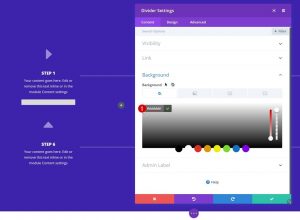 Creating an "Our Process" Section with Divi's New Column Structures