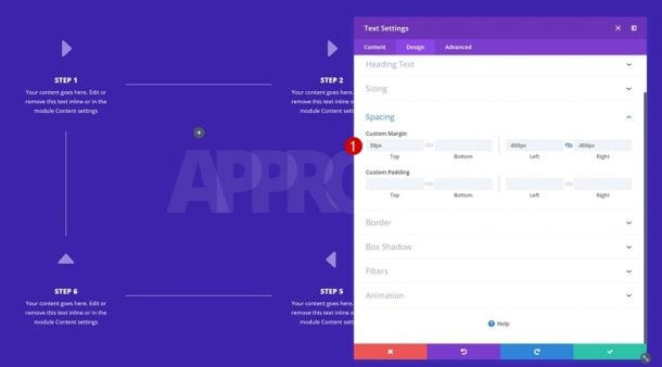Creating an "Our Process" Section with Divi's New Column Structures