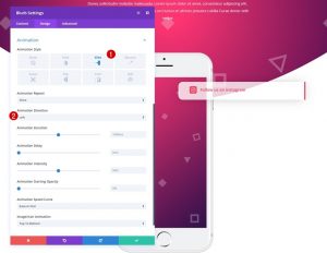 Download a Unique Social Follow Design with 5 Color Palettes for Divi ...