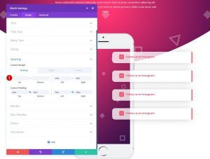 Download a Unique Social Follow Design with 5 Color Palettes for Divi ...