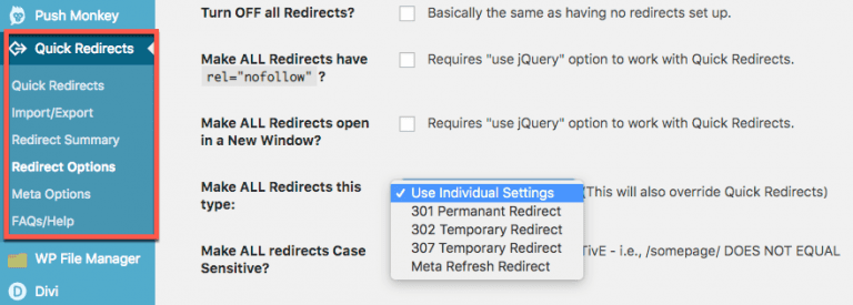 How To Create Redirects With WordPress