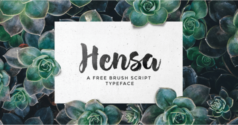 22 Brush Fonts to Add a Hand Painted Element to Your Design