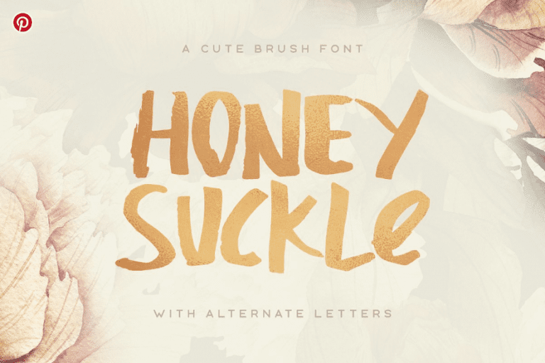 22 Brush Fonts to Add a Hand Painted Element to Your Design