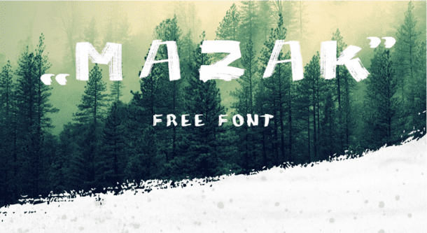 22 Brush Fonts to Add a Hand Painted Element to Your Design