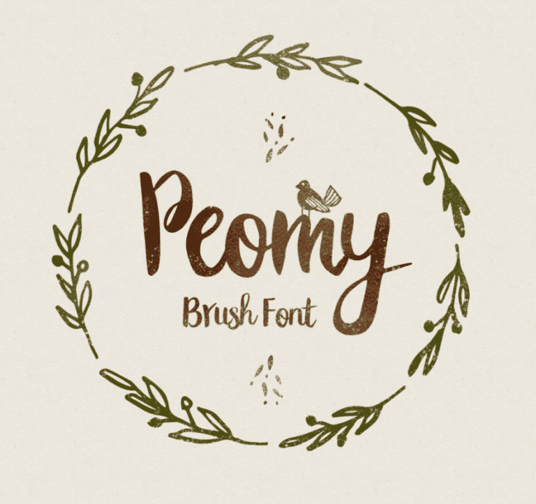 22 Brush Fonts to Add a Hand Painted Element to Your Design