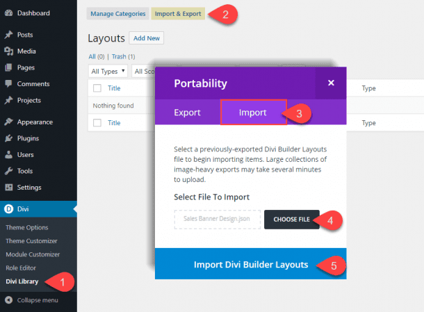 Download a FREE Multipurpose Sales Banner Design for Divi