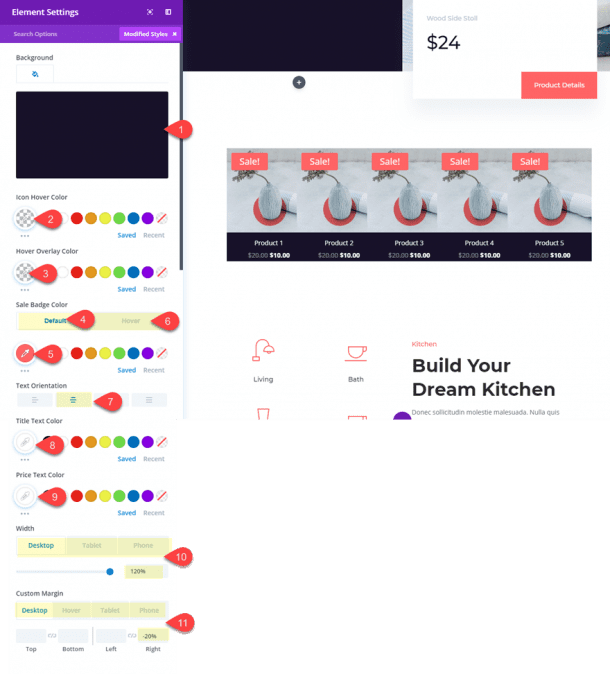 How to Design a Unique Featured Products Section with Divi & Our ...