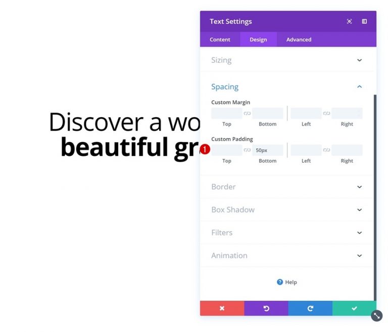 How To Apply A Gradient Text Color To Your Copy Using Divis Built In
