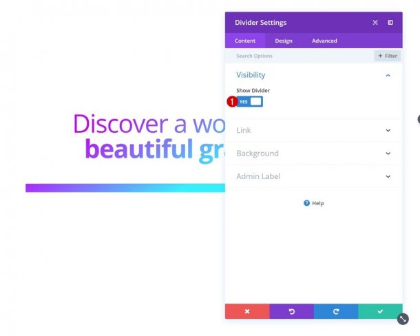 How To Apply A Gradient Text Color To Your Copy Using Divis Built In