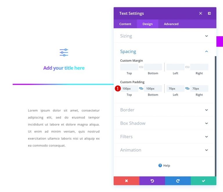 How To Apply A Gradient Text Color To Your Copy Using Divis Built In
