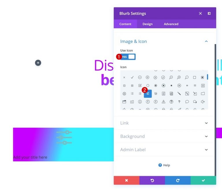 How To Apply A Gradient Text Color To Your Copy Using Divis Built In