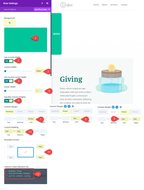 How to Create a Floating Pop-out Menu in Divi