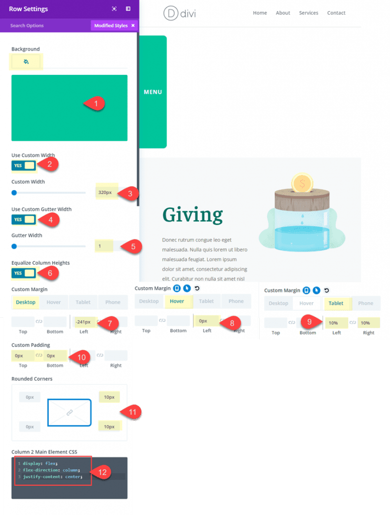 How to Create a Floating Pop-out Menu in Divi