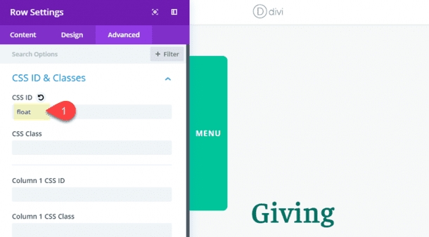 How to Create a Floating Pop-out Menu in Divi