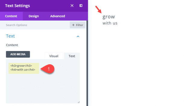 Creating Unique Divi Button Designs Using A Text Module