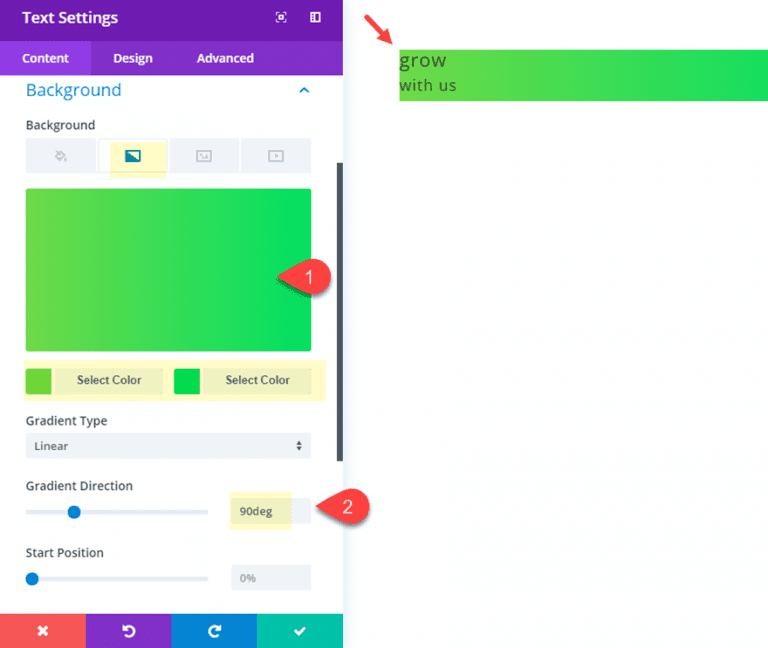 Creating Unique Divi Button Designs Using A Text Module