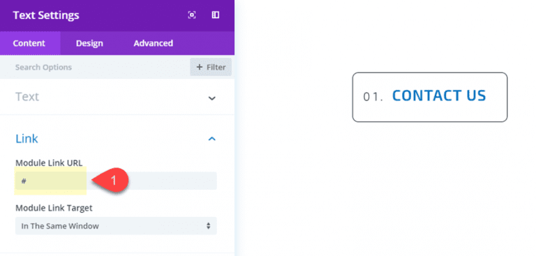 Creating Unique Divi Button Designs Using A Text Module