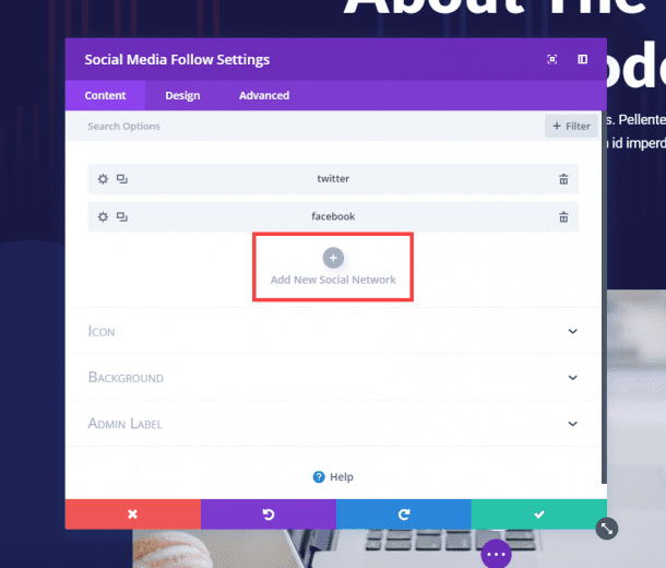How to Add More Social Media Icons to Divi
