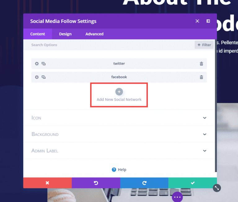 How to Add More Social Media Icons to Divi