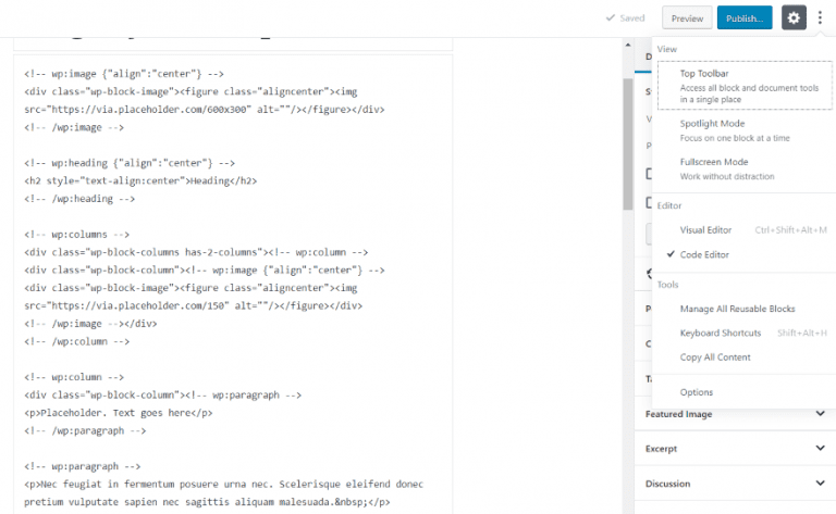 How to Create Gutenberg Templates