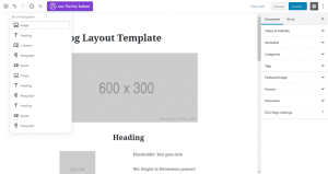 How to Create Gutenberg Templates
