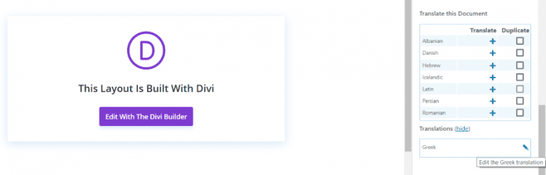 How to Create a Multilingual Website with Divi or Extra and WPML