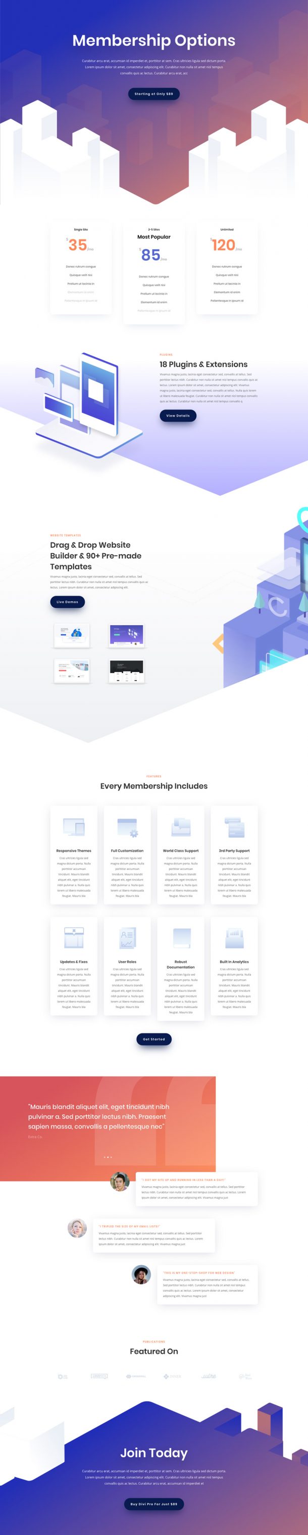 Get a FREE Digital Product Layout Pack for Divi