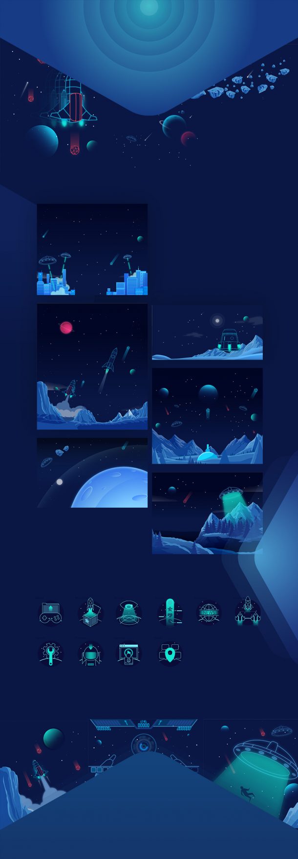 Get a FREE Video Game Layout Pack for Divi