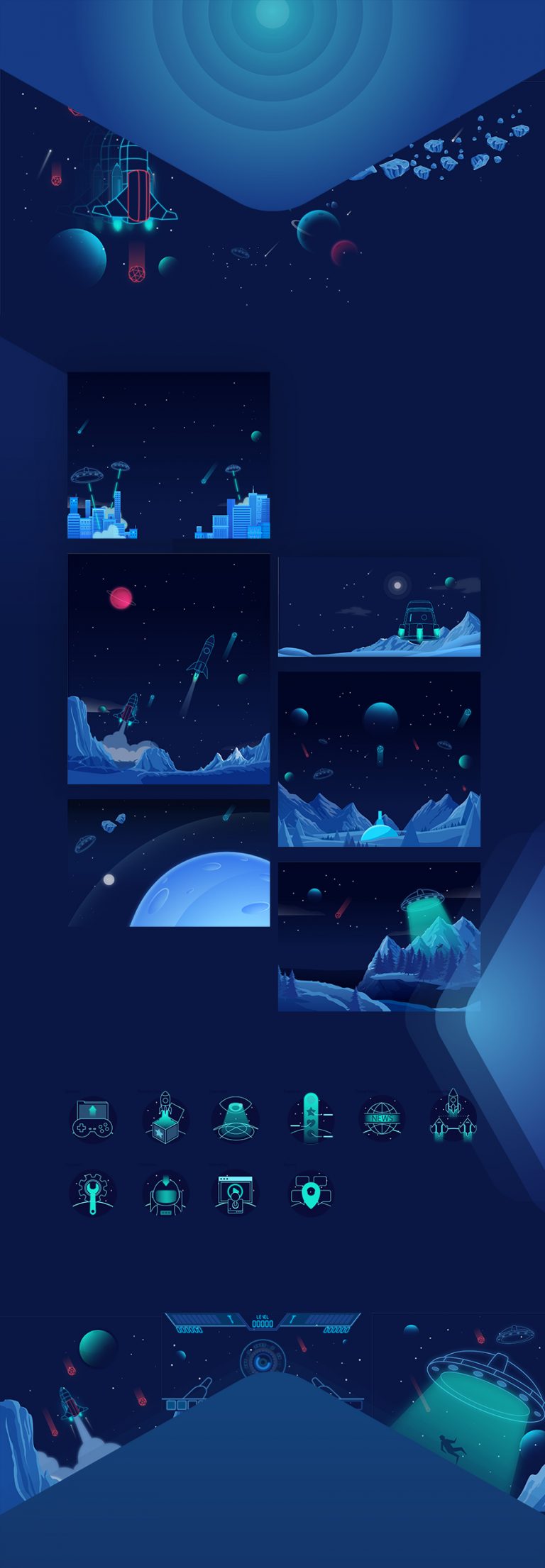 Get a FREE Video Game Layout Pack for Divi