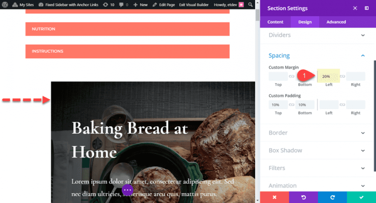How To Build A Responsive Fixed Sidebar With Smooth Scrolling Anchor Links With Divi