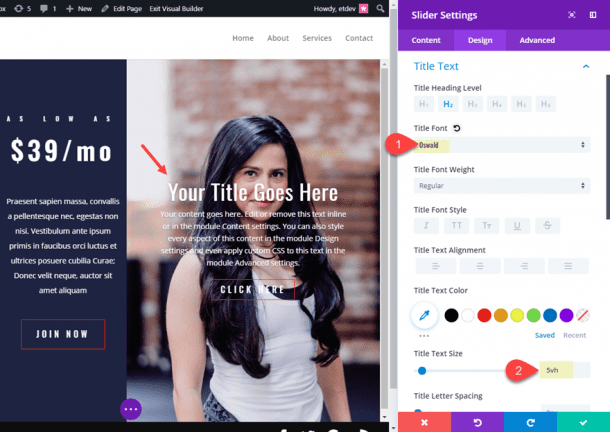 How to Design Custom Full Screen Page Layouts in Divi