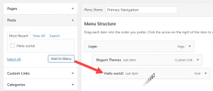 How to Create and Edit Menu Navigation in WordPress