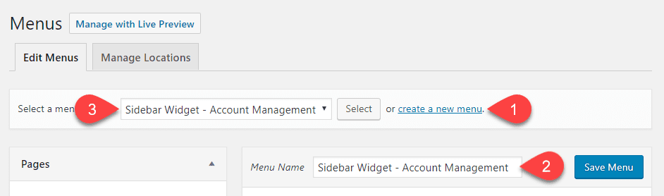 How To Create Custom Menu Structures In Wordpress Ask The Egghead Inc