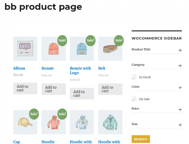 How To Create Filtered Sidebars For Your Divi Woocommerce Pages