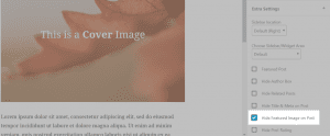The Difference Between Covered Images and Featured Images in WordPress