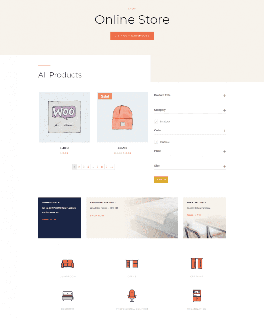 How to Create Filtered Sidebars for your Divi WooCommerce Pages